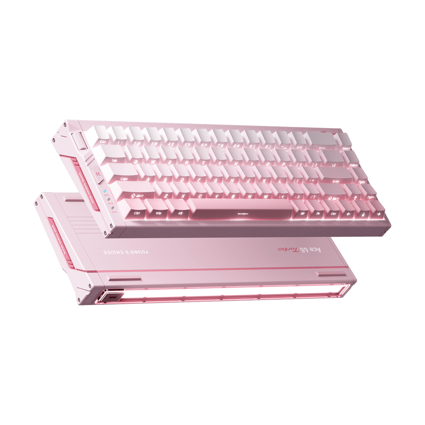 MCHOSE Ace 68 Turbo 16K Full-aluminum Esports Wired Hall Effect Keyboa
